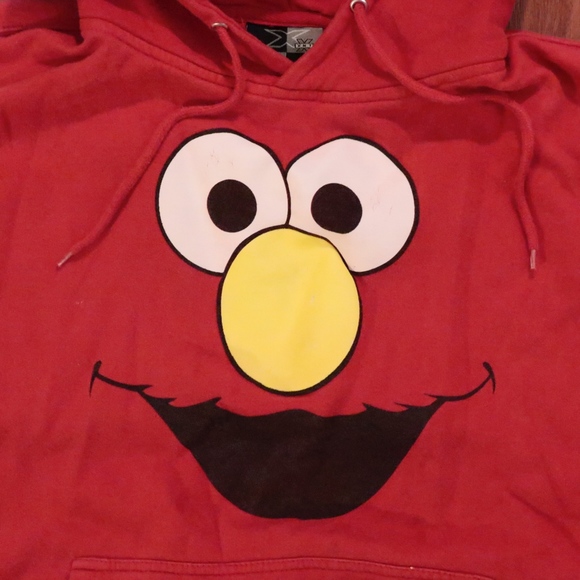 Tops | Elmo Sesame Street Hoodie | Poshmark